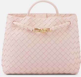 Bottega Veneta Tote Andiamo Medium aus Leder