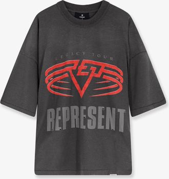 Represent Living Legacy reversible organic cotton and hemp T-Shirt - REPRESENT - gender_Man
