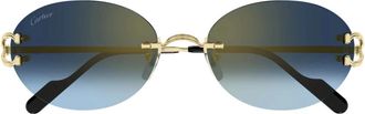 Cartier CT0551s Sonnenbrille - - Accessories - unisex - Gelb - ONE SIZE