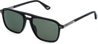 Police Homme, Accessoires, Noir, Taille: 57 MM Splr78 0700 Lunettes de soleil