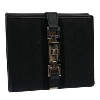 Gucci Pre-owned Canvas Geldb&ouml;rse - - Pre-owned - Damen - Schwarzk - ONE SIZE