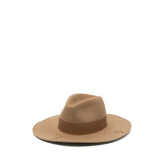 Golden Goose Fedora Heavy Wool Felt Hat