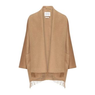 Max Mara Cardigan Coat - - Jackets - Damen - Braun - S
