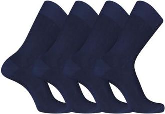 Pierre Cardin Chaussette Homme Coton fil décosse - Lot de 2 - Chaussettes Hautes Homme, Confortables & Douces, Bleu Taille 39/41