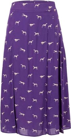 Trussardi Midirock - - Skirts - Damen - Lila - S
