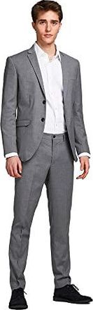 Jack & Jones Homme Jprfranco Suit Noos Costume, Light Grey Melange, 52 EU