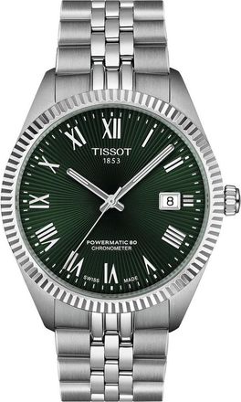 Tissot Ballade Powermatic 80 COSC 39mm Gr&uuml;n Herrenuhr T156.408.11.093.00