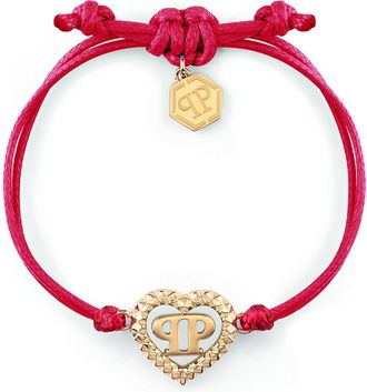 Philipp Plein Armband - Armband Plein Rocked Heart - Gr. EINHEITSG - in Gold - f&uuml;r Damen