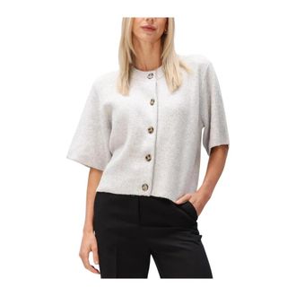 Modstr&ouml;m Noemd Cardigan - - Knitwear - Damen - Grau - XL