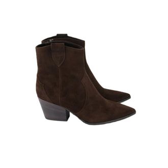 Kennel & Schmenger Femme, Chaussures, Brun, Taille: 37 1/2 EU Bottine Dallas Daim Talon Bloc