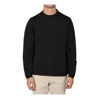Alpha Studio Rundhals-Strickwege - - Knitwear - Herren - Schwarzk - XL