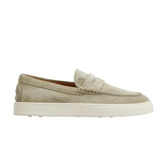 Tod's Homme, Chaussures, Gris, Taille: 44 EU Mocassino Cassetta 04L