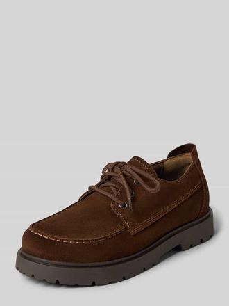 Birkenstock Schn&uuml;rschuhe aus Leder mit profilierter Sohle Modell Highwood