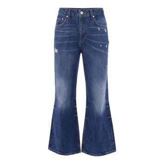 Flaneur Fl&acirc;neur - Jean Coupe Relax - Femme - Jeans - Bleu - Taille: W34
