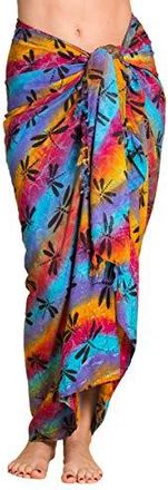 Panasiam Sarong B011 dragonfly multicolor, L