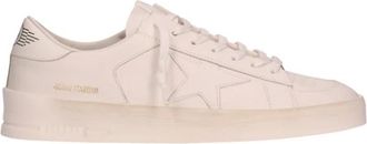 Golden Goose Homme, Chaussures, Blanc, Taille: 43 EU Tomaia Stardan IN Pelle