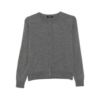 Aragona Gilet en cachemire - Femme - Pulls - Gris - Taille: 36 FR