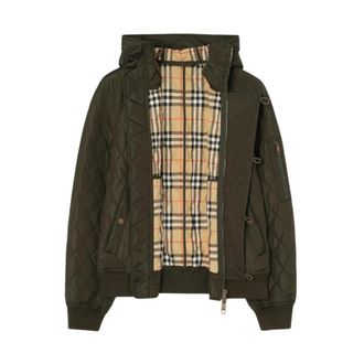 Burberry Elliston Stepp-Bomberjacke - - Jackets - Herren - Gr&uuml;n - M