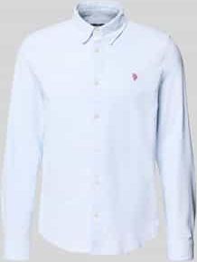 Review Regular Fit Freizeithemd mit Button-Down-Kragen und Stitching