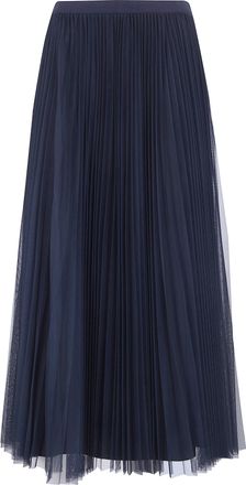 Fabiana Filippi Midi Plated Skirt