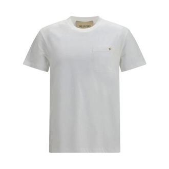 Valentino Garavani Homme, Tops, Blanc, Taille: XL T-shirts