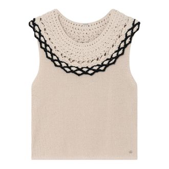 Gustav Gilet en maille Kanita - Femme - Vestes - Beige - Taille: 38 FR