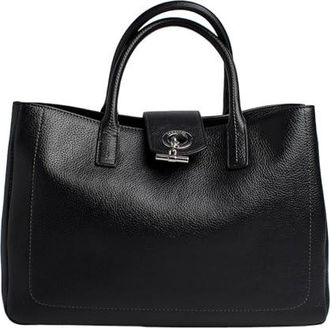 Lamarthe Sac &agrave; main - 100% Cuir grain&eacute; de vachette (Noir (Vicomte))