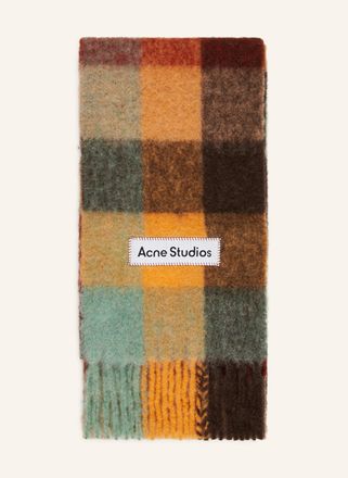 Acne Studios Schal Mit Alpaka braun