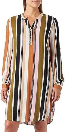 Kaffe Womens Shirt Tunic with Roll Up Sleeves Oversized Long Blouse