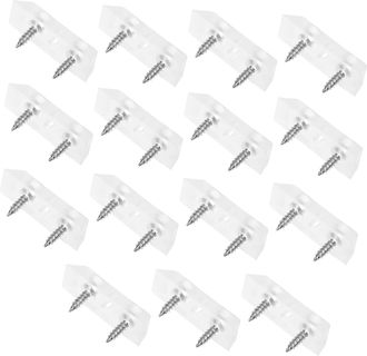 Soimiss 24 Sätze rutschfeste Möbelpads aus Transparentem Gummi Dicke Stuhl und Tischbeinschutzkappen Geräuschdämpfende rutschfeste Schutzgleiter für Möbelbein