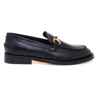 Anna F. Mocassino con morsetto - - Shoes - Damen - Schwarzk - 37 EU