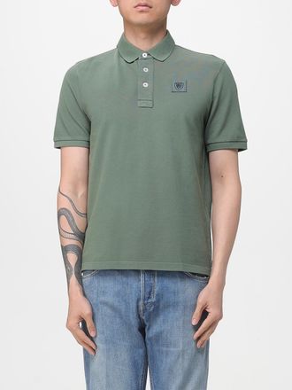 Blauer Polo Homme couleur Vert