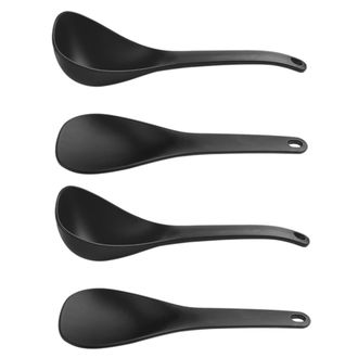 Garneck 2 S&auml;tze 2st Reisspatel L&ouml;ffel Reisspatel Servieren Antihaft-reispaddel Servierl&ouml;ffel Japanischer Reisspatel Gro&szlig;e Suppenkelle Reis Servieren Chinesisc