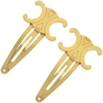 Celine Pre-owned Hair clip - Femme - Pre-owned - Jaune - Taille: ONE Size