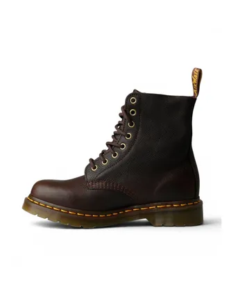 Dr. Martens Mens Lace-Up Boots 1460 Pascal Dark Brown Leather