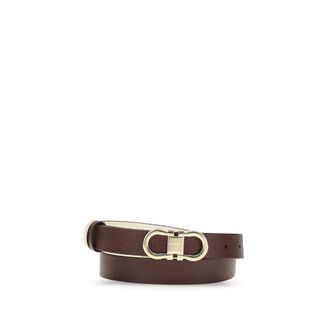 Ferragamo Gancini G&uuml;rtel - - Accessories - Damen - Braun - 95 CM