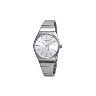 Calvin Klein Elegante silberne Quarzuhr - - Accessories - Herren - Grau - ONE SIZE