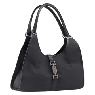 Gucci Pre-owned Vintage Canvas Shoulder Bag - - Pre-owned - Damen - Schwarzk - ONE SIZE