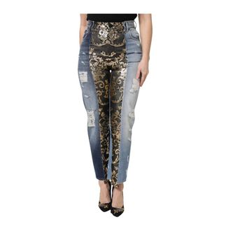 Dolce & Gabbana Damen, Jeans, Mehrfarbig, XSGr&ouml;&szlig;e