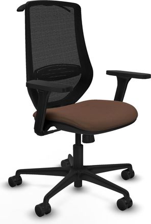 Piqueras y Crespo B&uuml;rostuhl, verstellbare Armlehne, h&ouml;henverstellbare Lendenwirbelst&uuml;tze, ausgestattet mit 4 Positionen und eingespritztem Schaum. Mit Rollen von 65 mm 