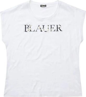 Blauer Shirt
