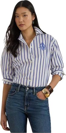 Ralph Lauren Femme, Blouses et Chemises, Bleu, Taille: 38 FR Shirt
