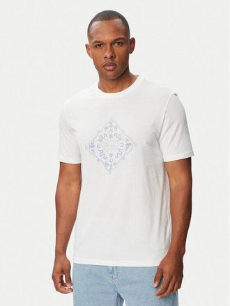 HUGO BOSS T-Shirt Nerberri 50572760 Wei&szlig; Regular Fit