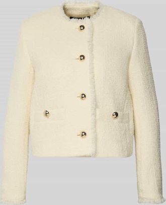 Max Mara Slim Fit Kurzblazer aus Schurwoll-Mix Modell AGAMI