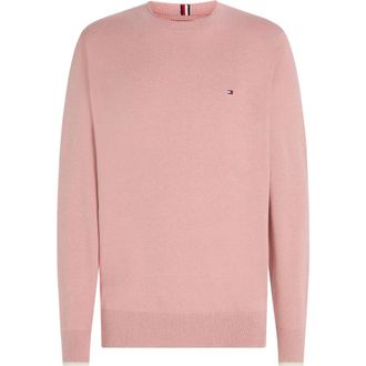 Tommy Hilfiger Leichter Bio-Baumwollpullover - - Knitwear - Herren - Rosa - M