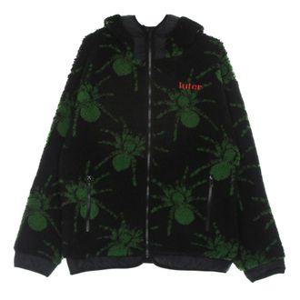 Iuter Iuter, Homme, Sweatshirts et sweats &agrave; capuche, Noir, Taille: L Sweat &agrave; capuche en fourrure daraign&eacute;e noir