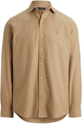 Polo Ralph Lauren Chemise col classique en coton m&eacute;lang&eacute;