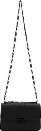 Seidenfelt Manufaktur sac à épaule bandoulière sac de soirée Roros East-West Bag Black/Black noir