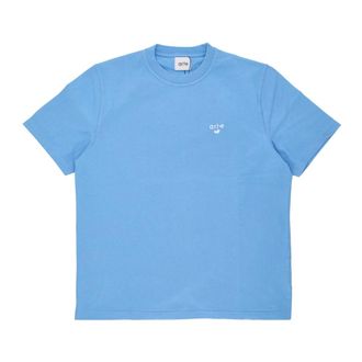 Arte T-shirt Heart Logo - Homme - Tops - Bleu - Taille: XL