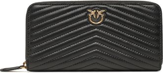 Pinko Geldb&ouml;rse PINKO Ryder Zip Around PE 23 PCPL 100250 A0GK Schwarz